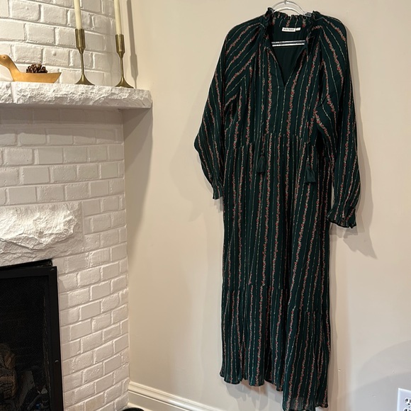 Roller Rabbit | Dresses | Roller Rabbit Fall Maxi Dress Lined Floral 7s ...